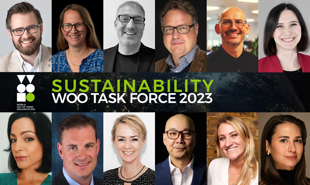 WOO's new Sustainability Task Force comprises 12 expert OOH ...